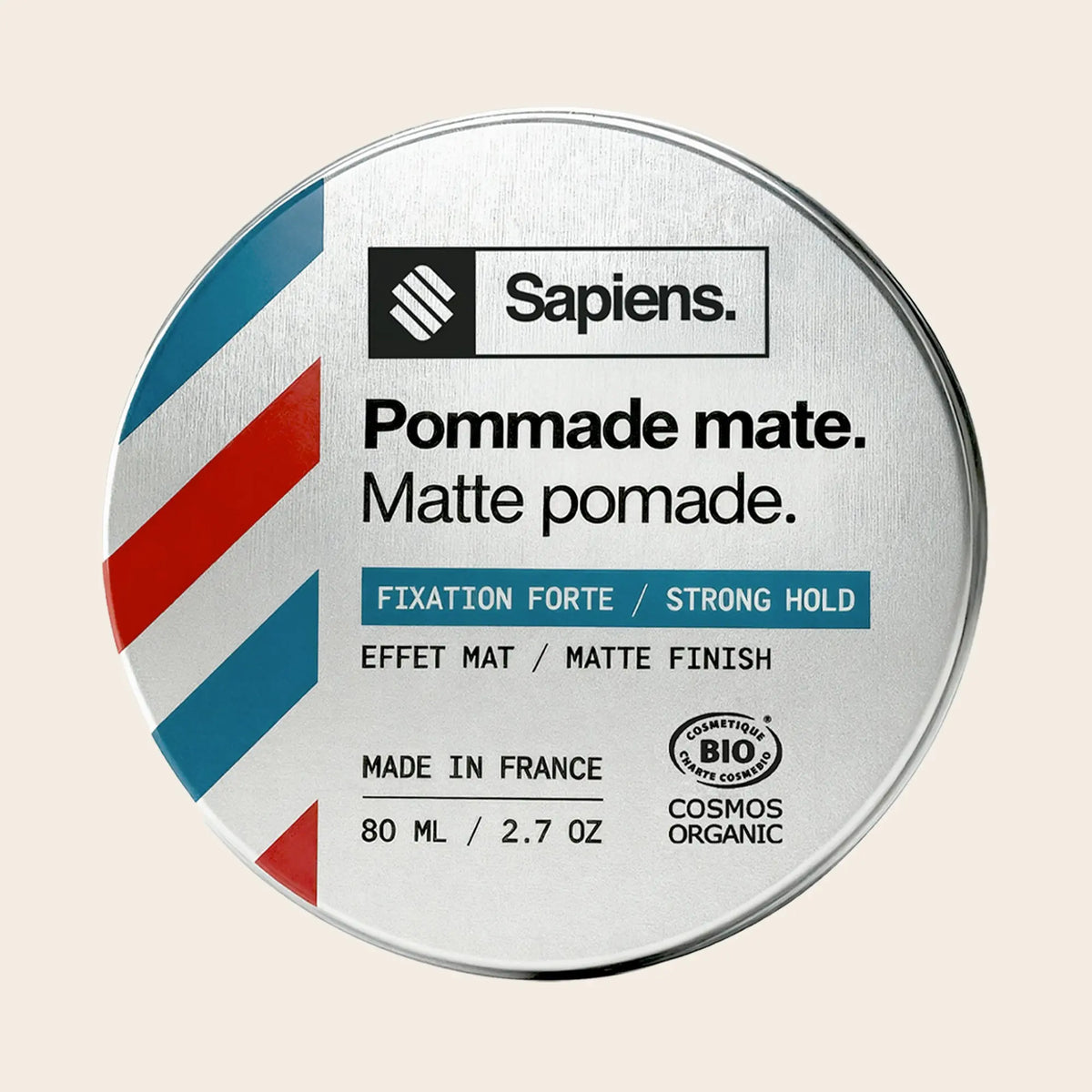 Cire Cheveux Naturelle - Pommade Coiffante Bio | Sapiens